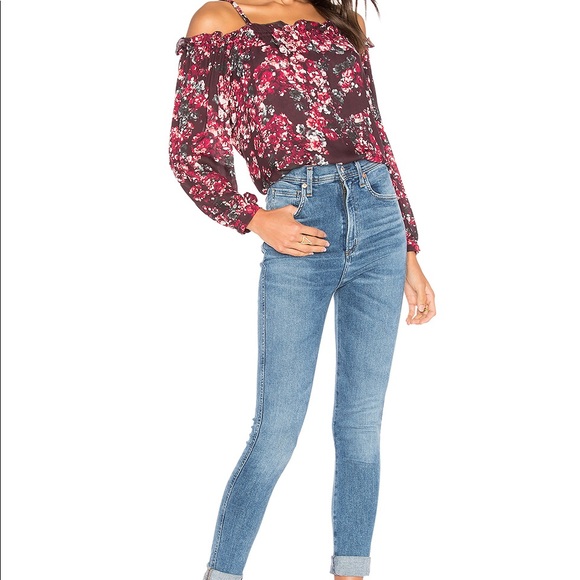 Parker | Tops | Parker 0 Silk Off The Shoulder | Poshmark